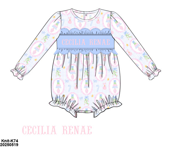CHRISTMAS RTS: Chiara Bubble - MERRY & BRIGHT – kindersmocks